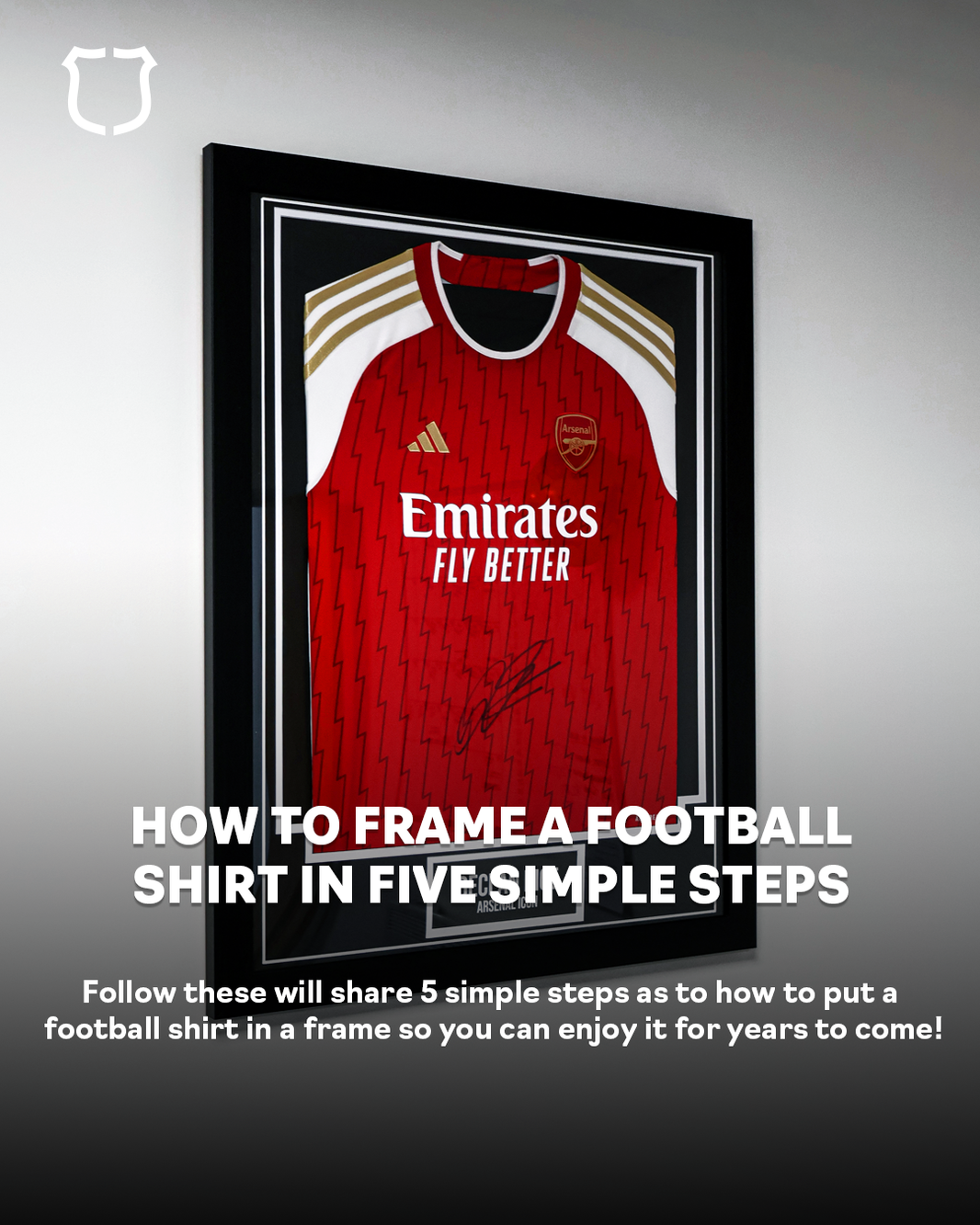 How to Frame a Football Shirt In 5 Simple Steps | MysteryFootball