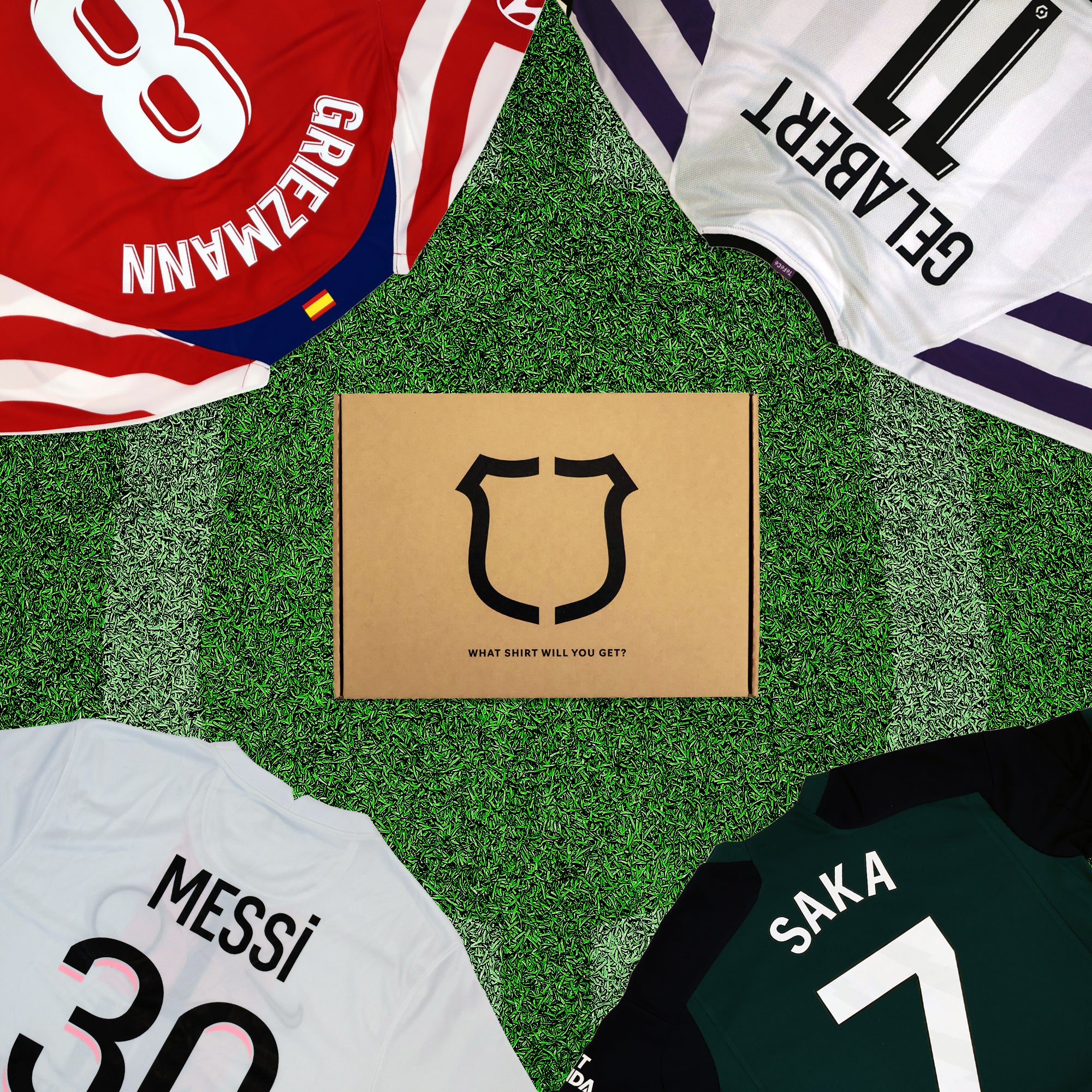 International Football Shirts | Shop Now with Mystery Football