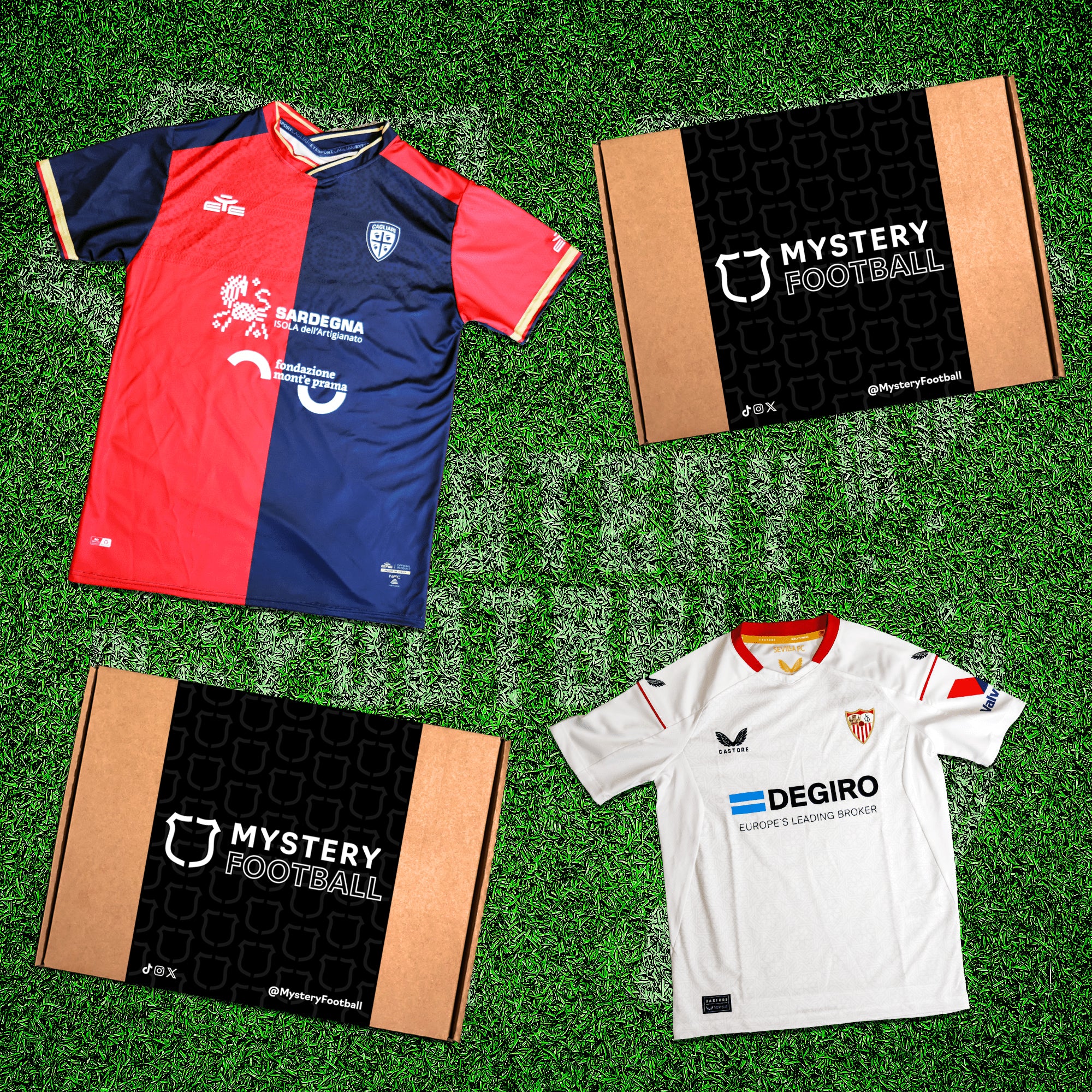 Adults and Kids Mystery Football Shirt Bundle